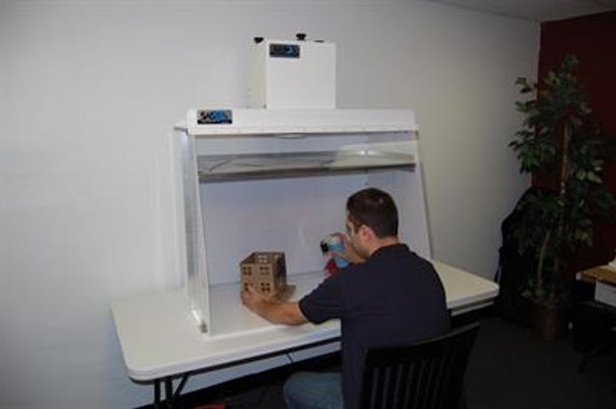 SS-350-DSH 50 - Wide Ductless Spray Booth By Sentry Air ...