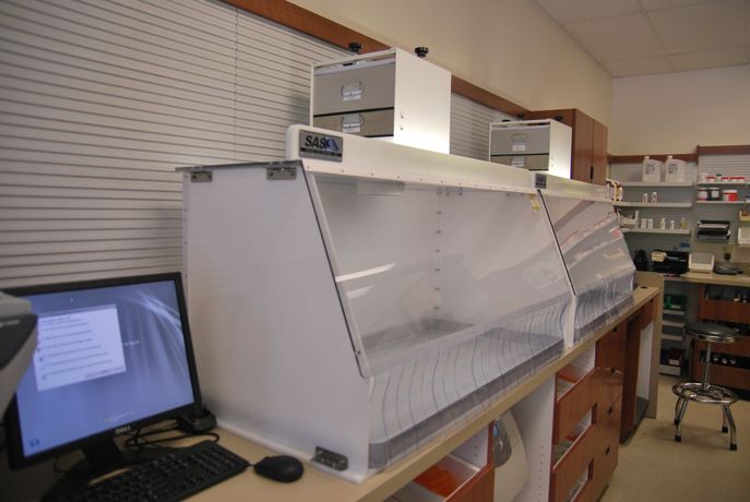 Sentry Air Systems - SS-350-DCH - 50" Wide Ductless Fume Hood By Sentry ...