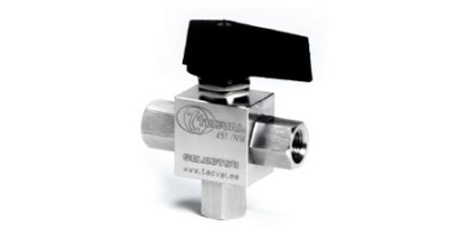 SELECTOR - Ball Valves - 2 & 3-Way Ball Valve For High ...