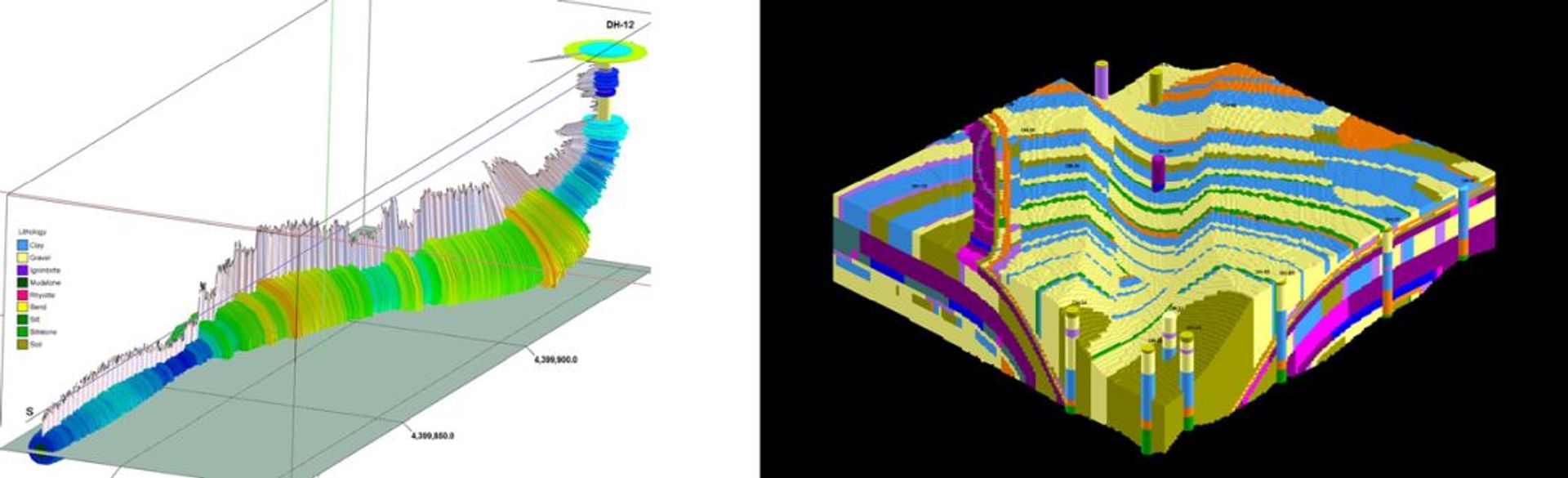Logplot Striplog Borehole Log Plotting Software