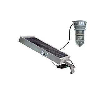 Larson Electronics - 30 Ft SEOOW - Solar Powered Hazardous ...