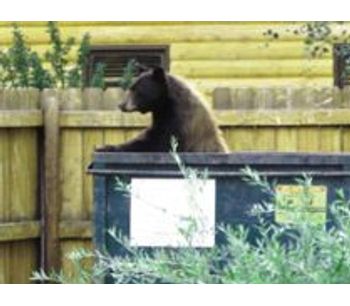 Dumpster Lids - Front Load Bear Resistant Lid By Impact Plastics Inc