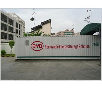 BYD - 200Kw - Energy Storage System - Container Energy ...