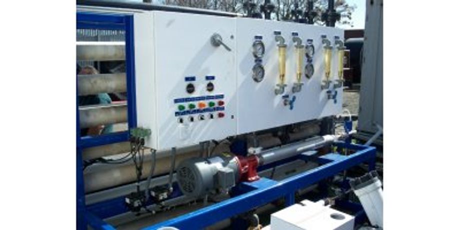 Aquatech - 40 GPM - Reverse Osmosis Equipment - Skid Mounted ...