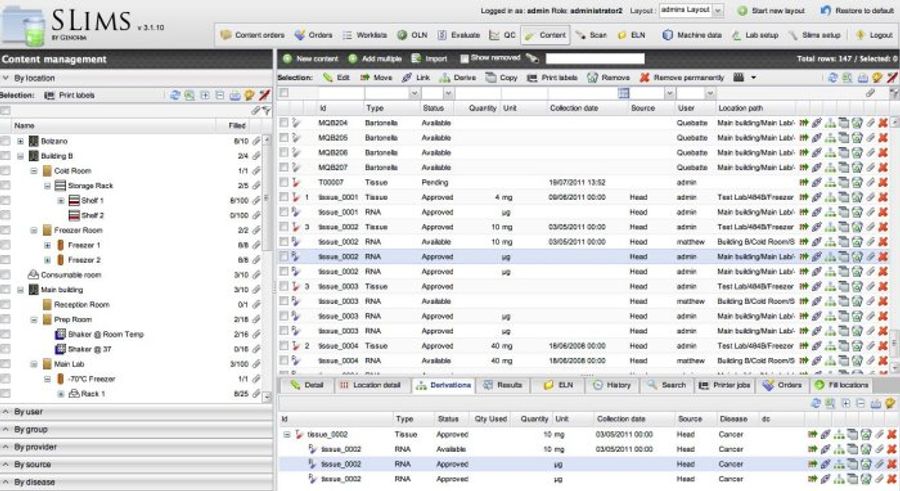 Genohm - Slims - Laboratory Information Management System (LIMS) By ...