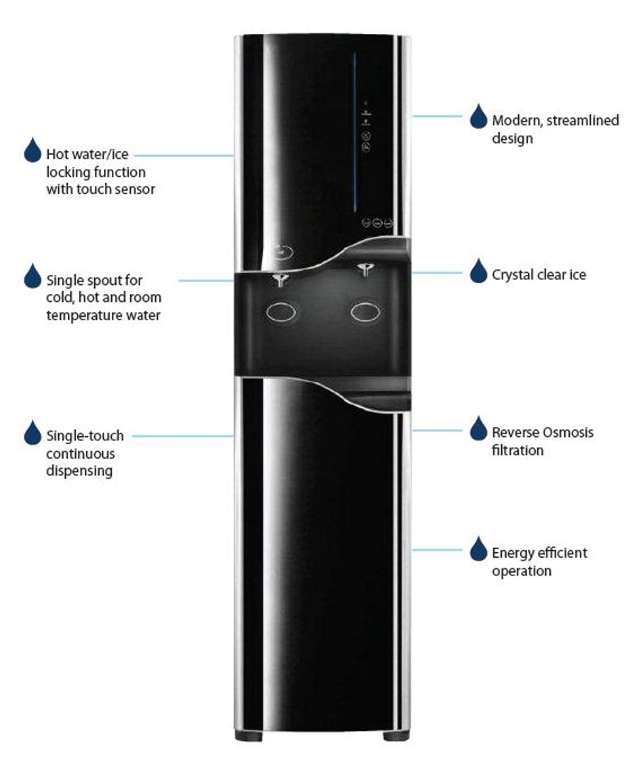 Quench - 940 - Ice Dispensers - Ice/Water Dispenser By Quench USA, Inc.