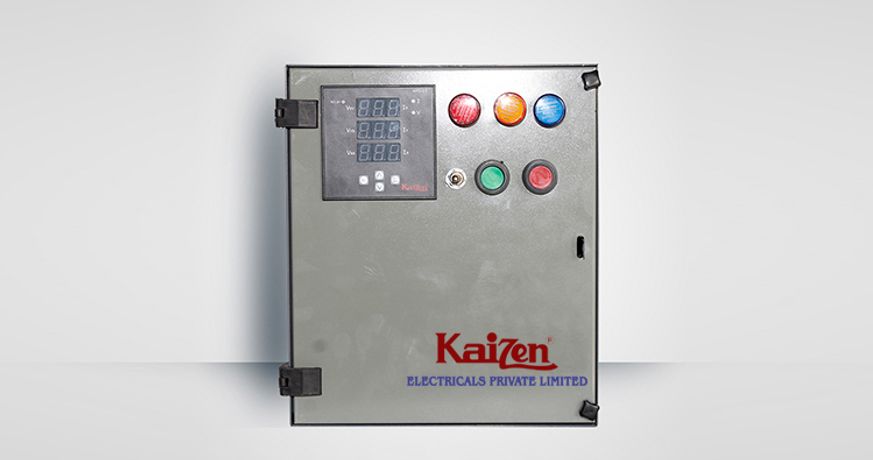 Kaizen - Three Phase Motor Starter Control Panel By Kaizen Electricals ...