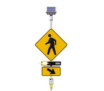 Carmanah R920-E Solar Rectangular Rapid Flashing Beacon