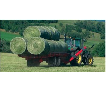 TRB1000 - Agriculture Trailers - Self Loading Bale Trailer By ...