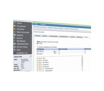 Qualtrax Document Management Software