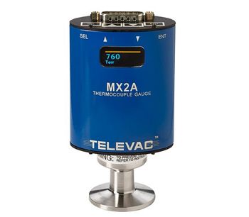 Televac - MX2A - Active Vacuum Gauges - Active Thermocouple Vacuum ...