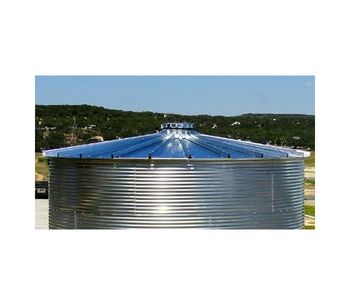 Corgal WT-LPR Water Tanks With Low Profile 10-Degree Roof
