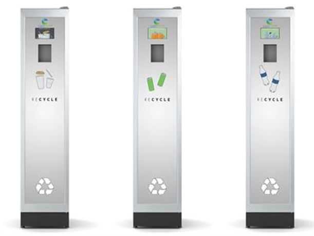 Cafecrush - Reverse Vending Machine By Unisan UK - Bins & Waste Recycling