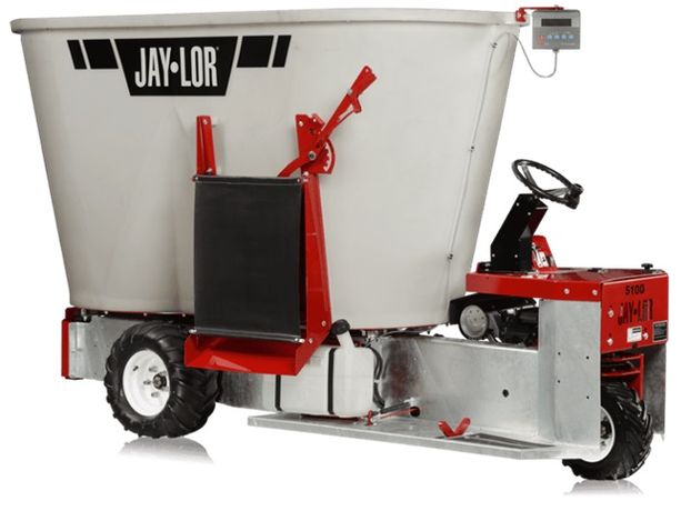 Jaylor 5100 Series Self Propelled Vertical Mini Total Mix Ration (TMR ...