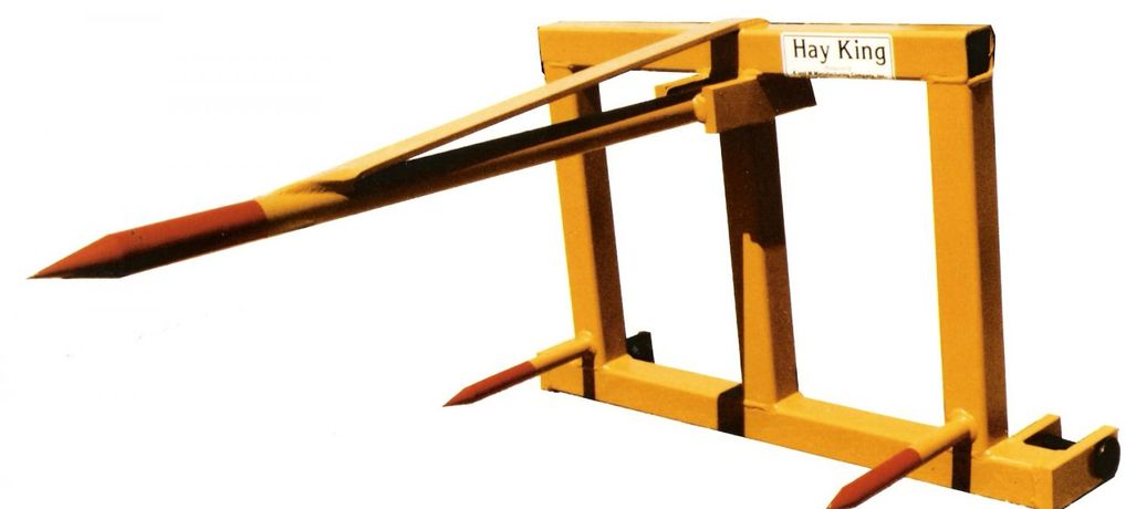 Hay King - 10 - Hay King Loader - Heavy Duty 3-Pt Bale Spike ...