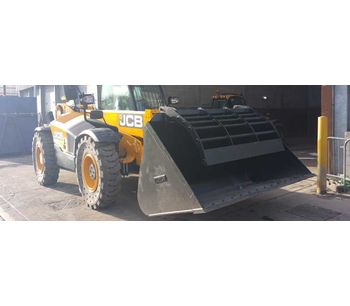 Ulrich - Telehandler Attachments - Refuse Clamp Bucket By ...
