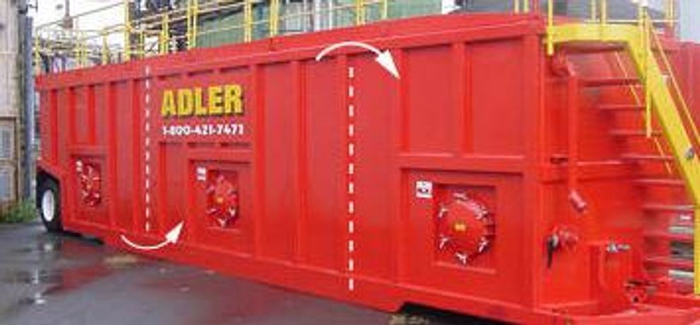 18,000 Gallon Open Top Weir Tanks