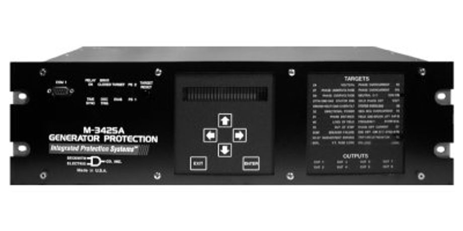 Beckwith M-3425A Comprehensive Generator Relay