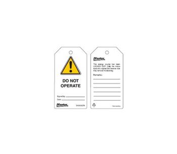 S4302LEN - Masterlock - Tags & Labels - Guardian Extreme Tag By Lockout ...