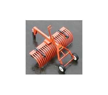 York TA14B 4" Landscape Rake