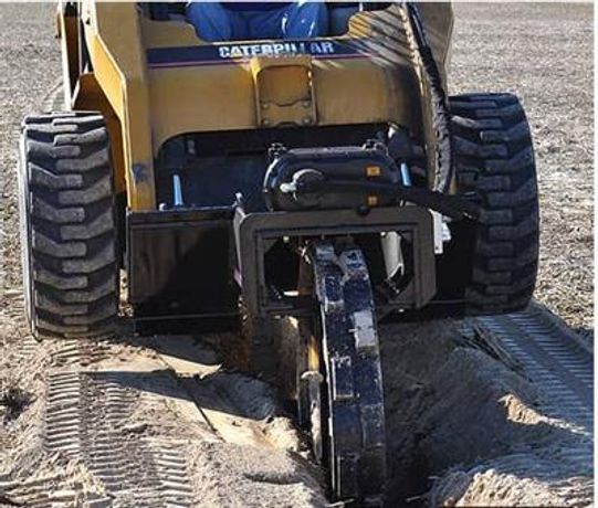 Trench Grader - SP42 - Skid Steer Vibratory Compactor Wheel ...