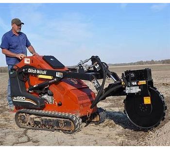 Trench Grader MP24 Mini Skid Steer Vibratory Compaction Wheel