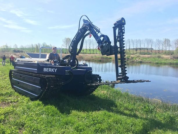 Berky - NEREUS 240 AMPHI - Amphibious Mowing, Dredging Boat By BERKY Gmbh