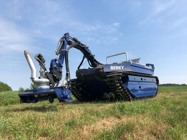 Berky - NEREUS 240 AMPHI - Amphibious Mowing, Dredging Boat By BERKY Gmbh