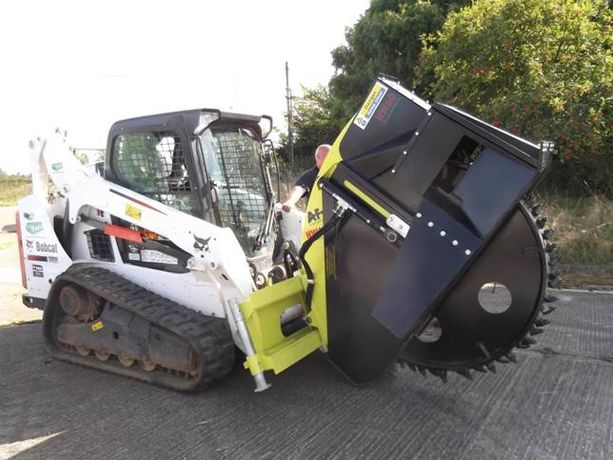 AFT - HW60 - Civil Engineering Trenching - Skid Steer Loader Mounted ...