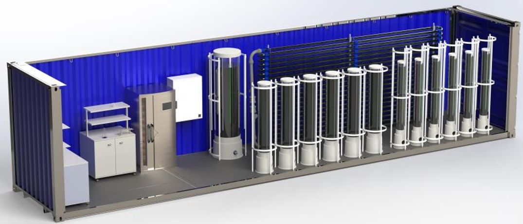 Phyco-Tainer Algae Photobioreactors System