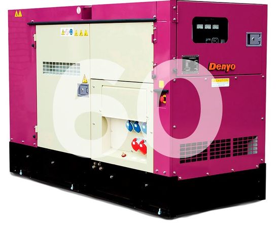 Denyo Renta - 60 KVA - Generators - Super Silent - Diesel ...
