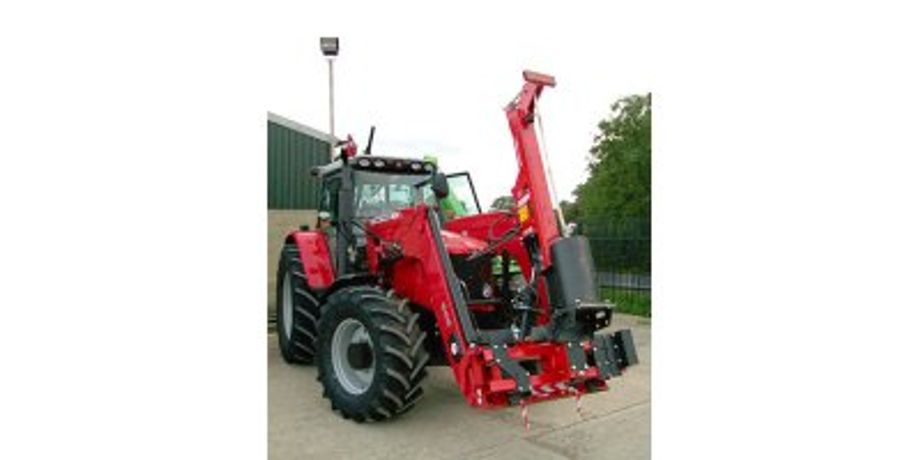 P220+ Front Loader/Telehandler Mounted Post Driver Range