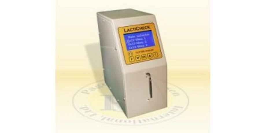 Lactiwhey - Lacticheck Milk Analyzer
