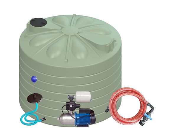 Aquatank Combo - 25,200L - Combo - Above-Ground Polyethylene ...