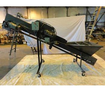 Compressed Bale Processors Soil Mixing Equipment - Incline Conveyor ...