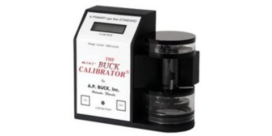 Mini-Buck - M-1 - Flow Calibrators - 230 V Units - Primary Flow ...