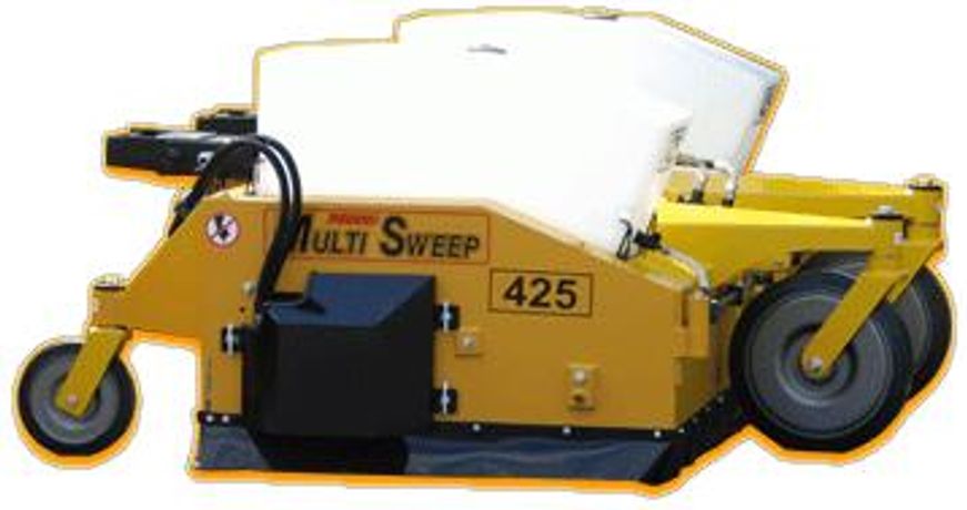 Multi Sweep - 425 - Compact Yard Sweeper Test By Rota Contracts Ltd ...