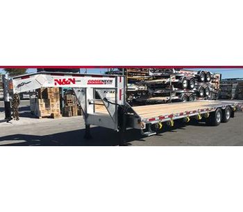 Flatbed Trailers - Gooseneck Flatbed Trailers By N & N Trailers