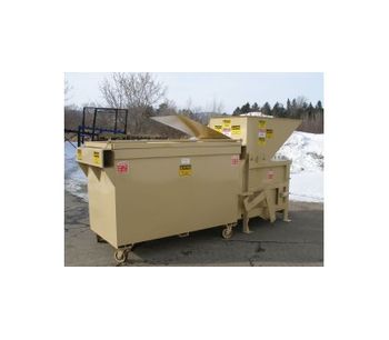 NC-50 - Stationary Compactors - 0.5 Cubic Yard Stationary ...
