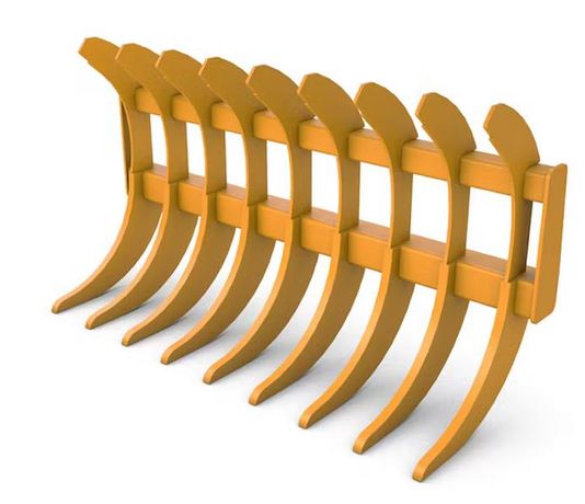 ACS - Attachment - Wheel Loaders Rakes - Stacking Loader Rake ...