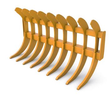 ACS - Attachment - Wheel Loaders Rakes - Stacking Loader Rake ...