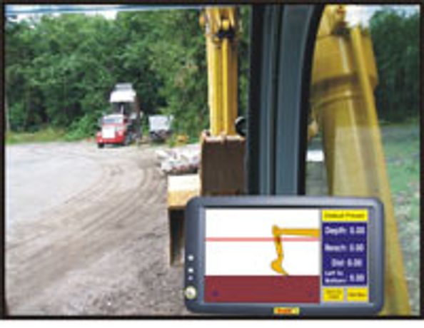 Excavision Depth Grade Control System For Excavators