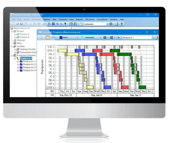 Intelligen Schedulepro Finite Capacity Scheduling (FCS) Tool