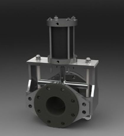 RHINOFLEX Series-OF Open Frame Pinch Valve