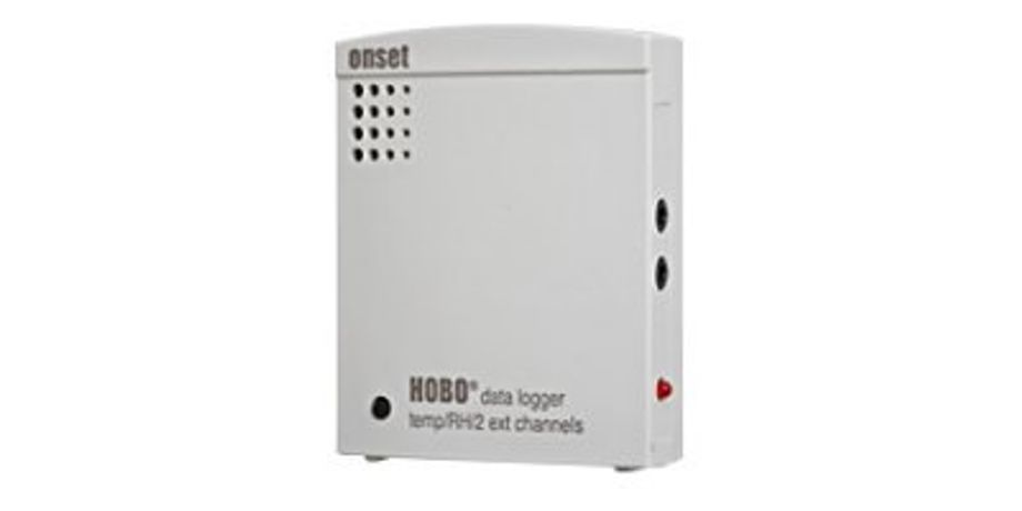 Hobo U12-013 Temp/RH/2 External Channel Data Logger