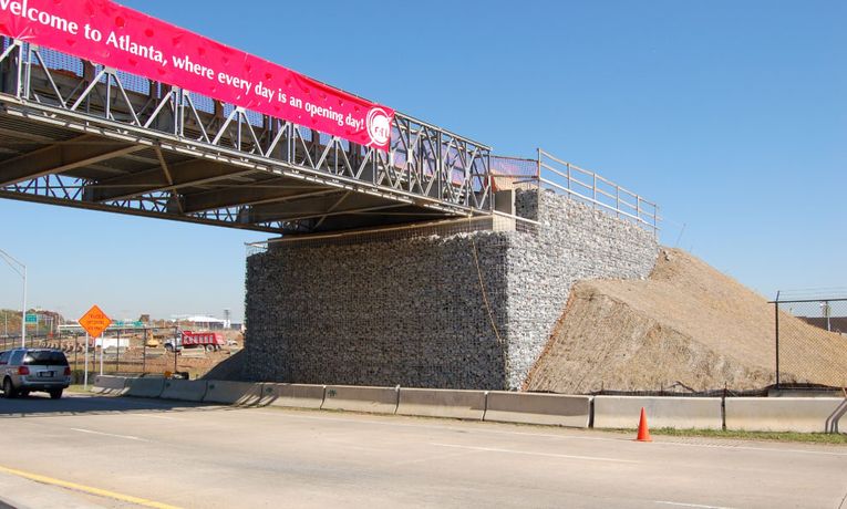 Terratrel - Reinforced Earth Retaining Wall Systems - Wire Mesh Facing ...