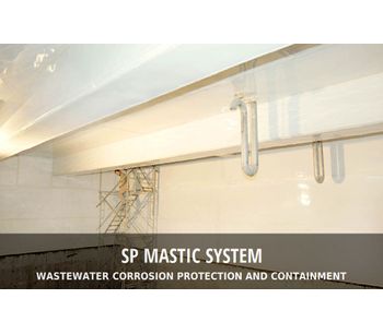 Linabond Co-Lining SP Mastic System For Wastewater Corrosion Protection ...
