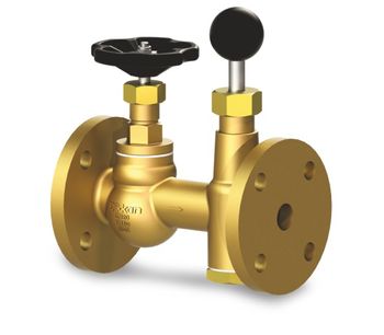 Dikkan - 66.544 - Drain Valve - Self Closing Double Drain ...