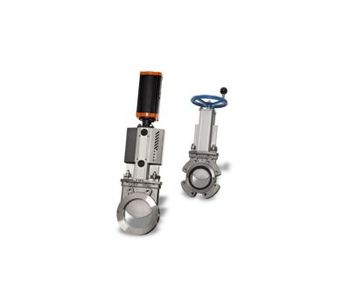 XV - Knife Gate Valves - Knife Gate Valve By Stafsjö Valves AB