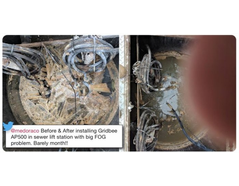 Mixing An 8X8 Foot Lift Station Wet Well - Case Study